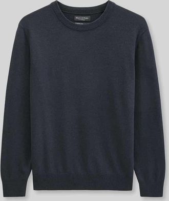 Marc O'Polo Regular Fit Pullover aus Baumwoll-Mix mir Schurwoll-Anteil