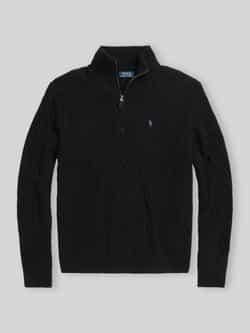 Polo Ralph Lauren Regular Fit Troyer aus Woll-Kaschmir-Mix