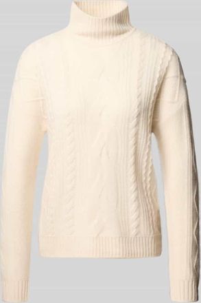 Christian Berg Kaschmirpullover mit Zopfmuster