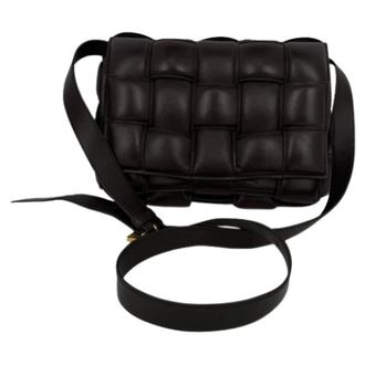 Bottega Veneta Pre-owned Cassette Padded Crossbody Bag - - Pre-owned - Damen - Schwarzk - ONE SIZE