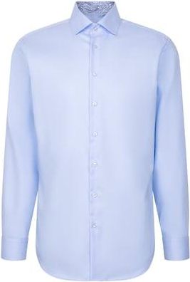 Seidensticker Chemise manches longues &agrave; poche en coton