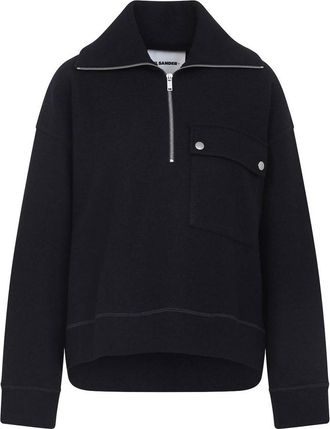 Jil Sander Sweatshirt - Blau