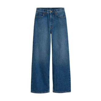 B Sides Damen Elissa Jeans Blau Klassische Passform - - Jeans - Damen - Blau - W28