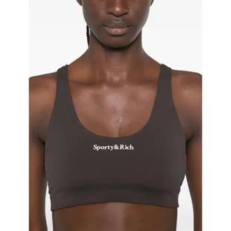 Sporty & Rich Cioco Sports Bra - Brown