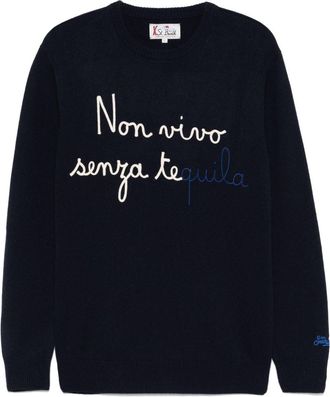 MC2 Saint Barth Heron Pullover - Blau