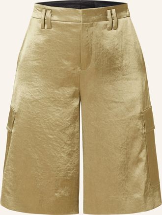 Drykorn Drykorn Cargoshorts Trail Aus Satin gruen