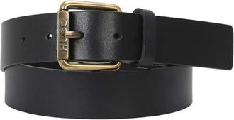 HUGO BOSS Ceinture pour homme, Noir 1, 80 cm