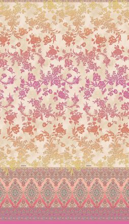 Bassetti AGRIGENTO Tagesdecke aus 100% Baumwolle in der Farbe Rosa P1, Ma&szlig;e: 265x255 cm - 9322007