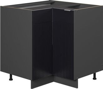 Vicco Meuble dangle Fame-Line, Noir ray&eacute;, 80.5 cm sans plan de travail Vicco