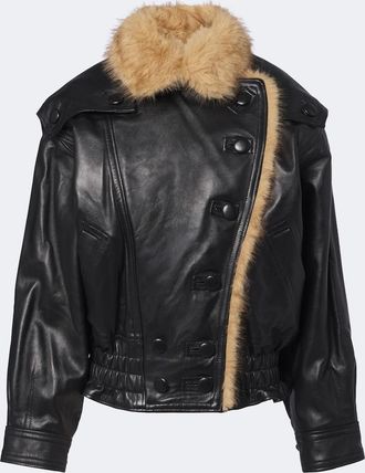 Isabel Marant Jacke Valina aus Leder