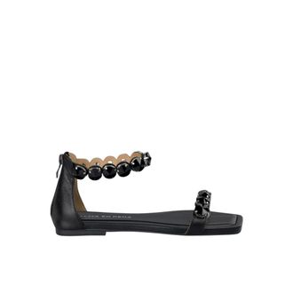 Alma En Pena Alma EN Pena, Femme, Chaussures, Noir, Taille: 40 EU Sandal flat sangles d&eacute;tail