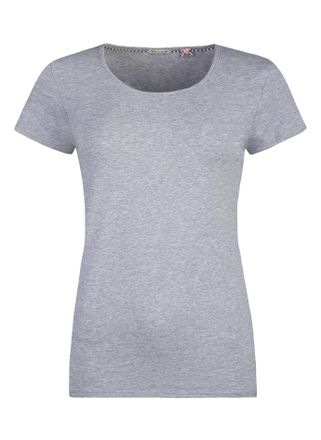 Short Stories Damen Shirt 1/2 Schlafanzugoberteil, per Pack Grau (Grey Mel. 1737.0), 42 (Herstellergr&ouml;&szlig;e: L)