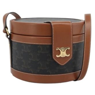 Celine Pre-owned Vintage Macadam Canvas Shoulder Bag - - Pre-owned - Damen - Braun - ONE SIZE
