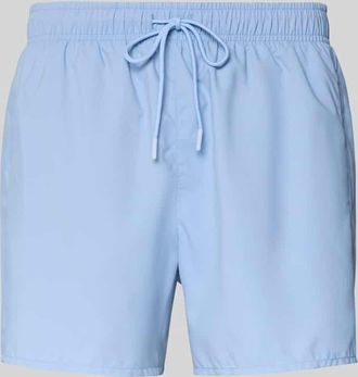 Lacoste Badeshorts mit Logo-Stitching