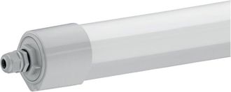 Vision-EL Wasserdichte LED-R&ouml;hren IP67 IK10 TUBA, Packung mit 2 - 700x65mm - 4000K Neutralwei&szlig; - 20W