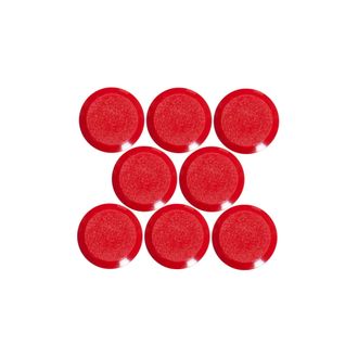 Maul Facetterand Magnete (8 St&uuml;ck) MAULpro &Oslash; 15mm | mini Magnete aus Kunststoff | starke Magnete f&uuml;r Whiteboard und Magnettafel | ideal f&uuml;r B&uuml;ro, Homeoffic