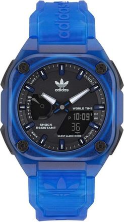 adidas Homme, Accessoires, Bleu, Taille: ONE Size City Tech One Watch