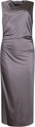 Pinko Pinko, Femme, Robes, Gris, Taille: 40 FR Pinko Robes