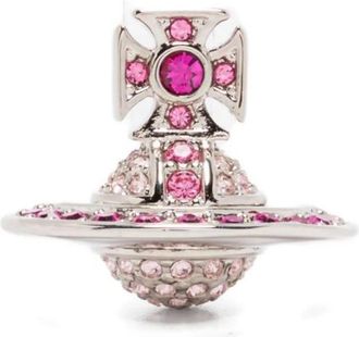 Vivienne Westwood Ohrringe - Bijoux Platiniumfuchia - Gr. unisize - in Quarz - für Damen