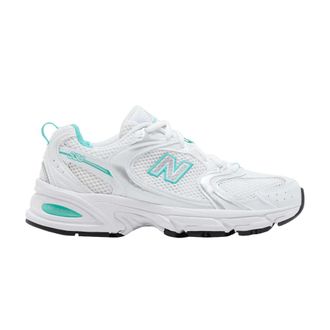 New Balance Homme, Chaussures, Blanc, Taille: 37 1/2 EU Baskets Blanc Teal Style Confort
