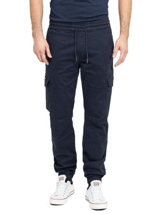 Rock Creek Herren Hose Stretch Cargo Basic Sommer Hose Regular Fit Lange Hose Stoff Hose Sommerhose Männerhose H-384 Navy W44 L32