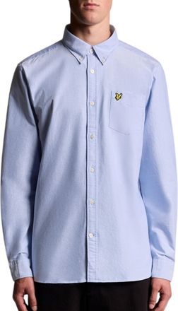 Lyle & Scott Oxford Hemd Herren - 100% Baumwolle | Button Down Kragen und Oxford Webart | XS-XXL