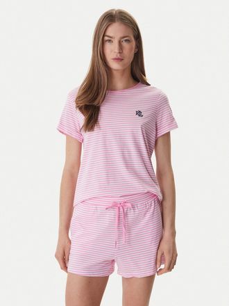 Lauren Ralph Lauren Pyjama ILN12503 Rosa Regular Fit