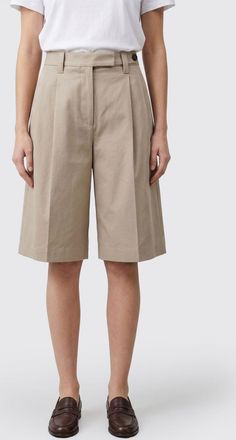 Brunello Cucinelli Short BRUNELLO CUCINELLI Femme couleur Sable