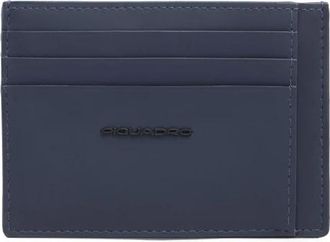 Piquadro Homme, Accessoires, Bleu, Taille: ONE Size Porte-cartes de cr&eacute;dit fin