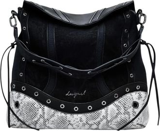 Desigual Femme, Sacs, Multicolore, Taille: ONE Size Medium Convertible Snake Backpack