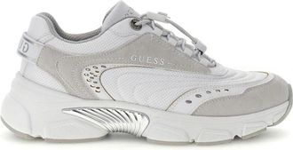 Guess Femme, Chaussures, Blanc, Taille: 36 EU Imeri Baskets