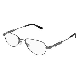 Bottega Veneta Monture Optique Ovale - unisex - Accessoires - Gris - Taille: 52 MM
