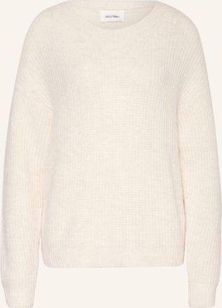 American Vintage American Vintage Pullover East Mit Alpaka weiss