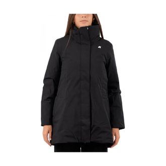 K-Way Leichte wasserdichte Damenjacke - - Coats - Damen - Schwarzk - XL