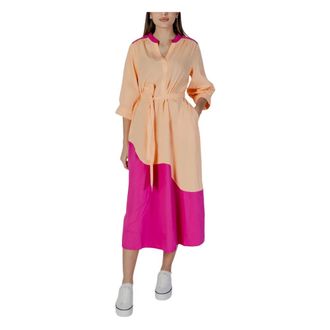 b.young Femme, Robes, Rose, Taille: 36 FR Robes en Coton Collection Printemps/Été Femme
