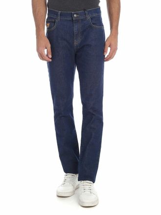 Moschino Jean Droit - Bleu