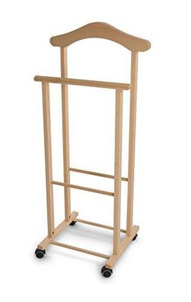 Arredamenti Italia ARREDAMENTIITALIA Herrendiener für Schlafzimmer ATRI, Holz -Farbe: Naturlich AR-It il Cuore del Legno