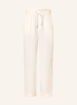 AllSaints Allsaints Leinenhose Sharp Straight Fit beige