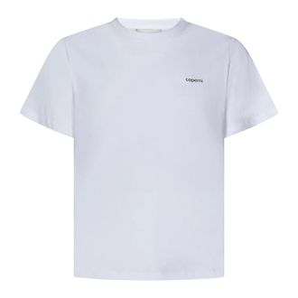 Coperni Homme, Tops, Blanc, Taille: XL Logo Boxy T-Shirt