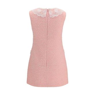 Self Portrait Womens Multicolor Polyester Casual Dress