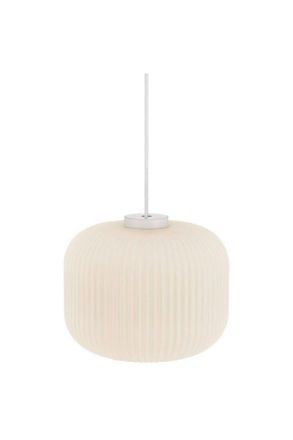 Nordlux H&auml;ngeleuchte Milford, Wei&szlig;, Glas, 23.5 cm, Lampen & Leuchten, Innenbeleuchtung, H&auml;ngelampen, Esstischlampen