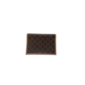 Celine Pre-owned Triomphe Monogram Cardholder - - Pre-owned - Damen - Braun - ONE SIZE