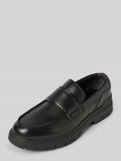 HUGO BOSS Lederloafers mit Label-Detail Modell Ryan