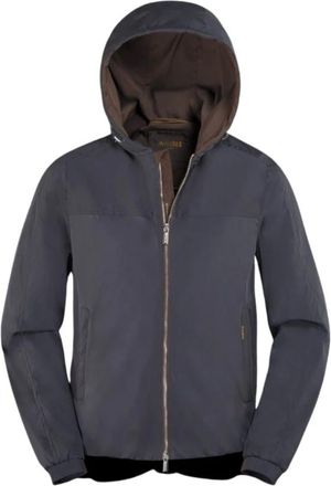 Moorer Homme, Vestes, Bleu, Taille: XL Albori Anorak