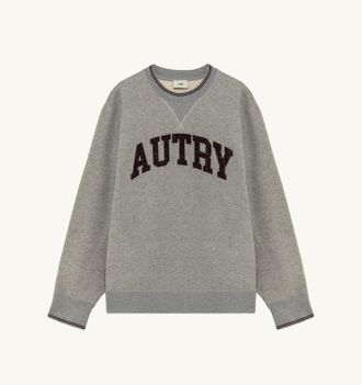 Autry SWEATSHIRT COLLEGE A CARREAUX FEMME