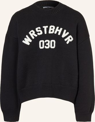 Worst Behavior Wrstbhvr Oversized-Pullover Luna schwarz