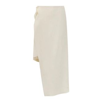 Etro Midi Rock mit &Uuml;berlappendem Panel - - Skirts - Damen - Wei&szlig; - M