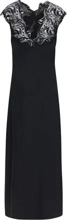 Ferragamo Womens Black Silk Cocktail Dress