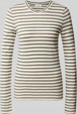Marc O'Polo Langarmshirt mit feiner Rippstruktur