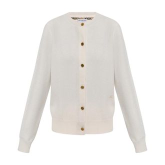 Burberry Clara Cardigan - - Knitwear - Damen - Wei&szlig; - S